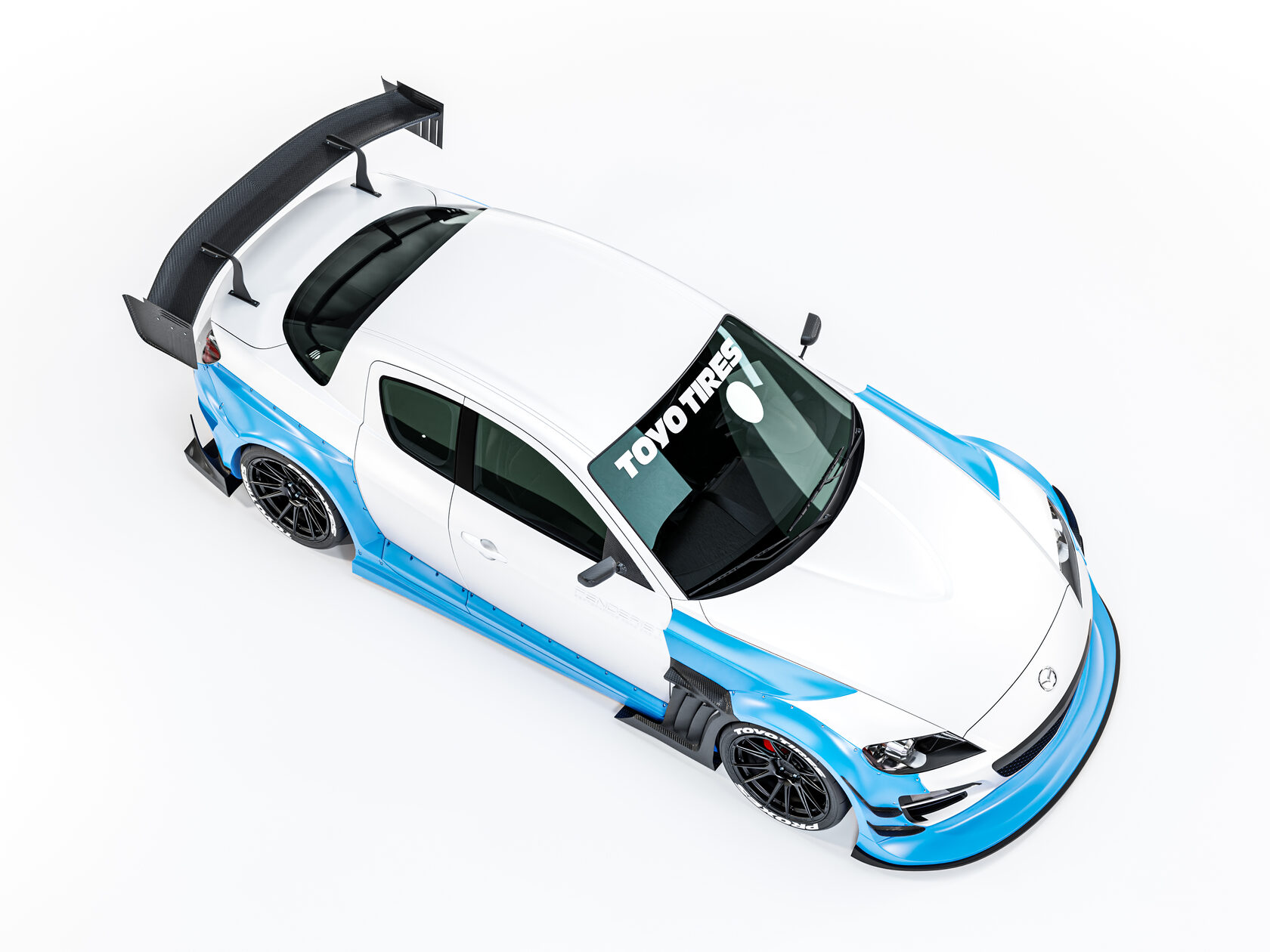 FENDERIST SPEC R Full kit / WIDE BODY KIT Mazda RX-8 2008-2012