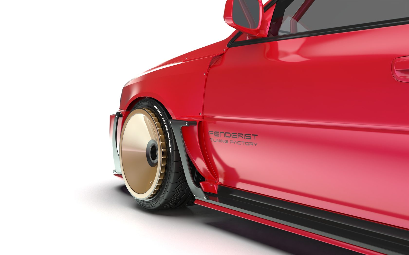 SIDE STEPS SUBARU IMPREZA COUPE 97-00