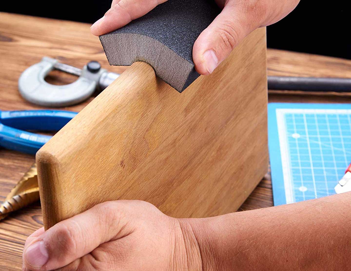 NovoAbrasive Sanding Sponge - Achieve Smooth and Even Surface Finishing