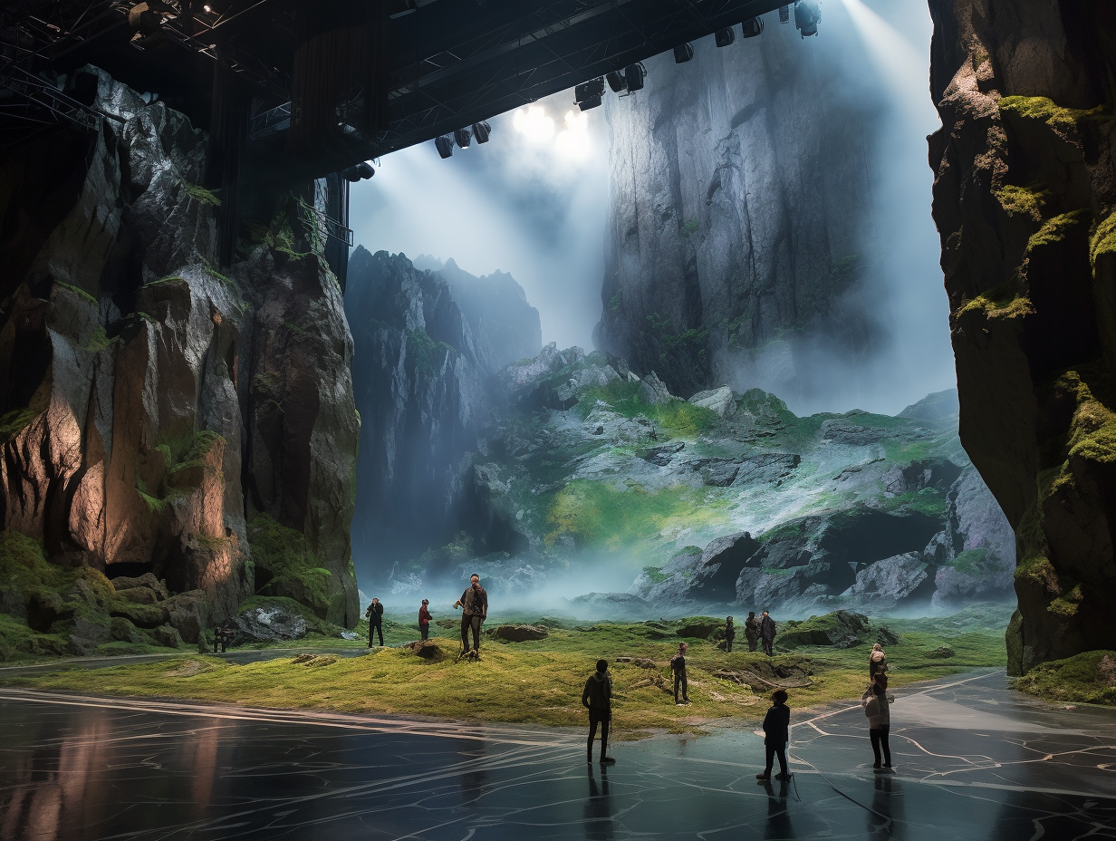 Technology of Virtual Production XR Studio