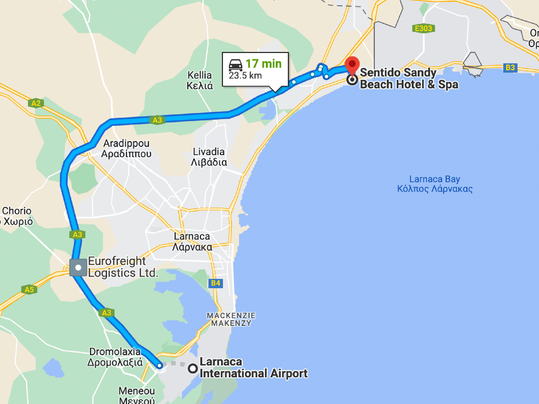 Package - Larnaca Nautical club