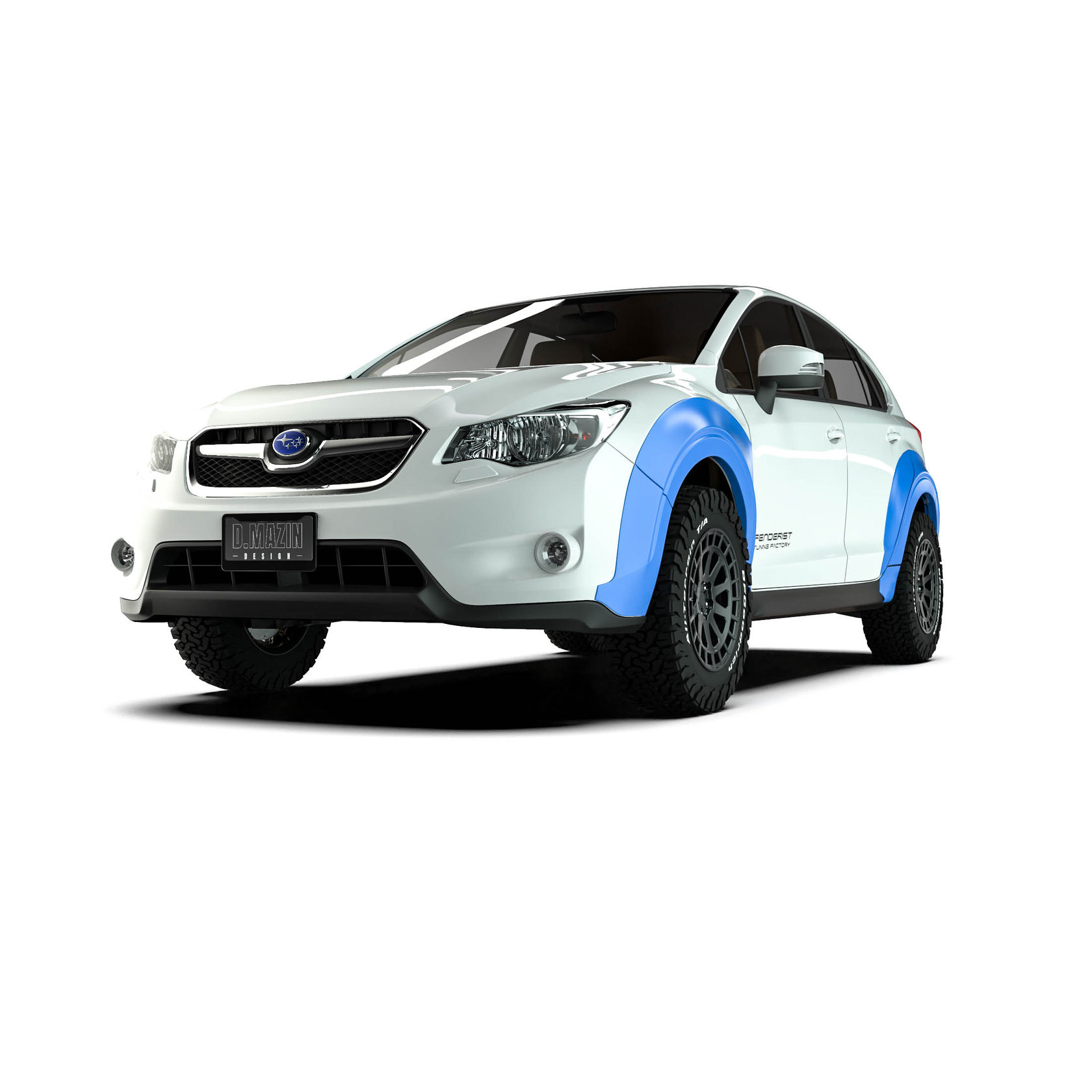 Fender Flares Set / WIDE BODY KIT SUBARU XV 14-18