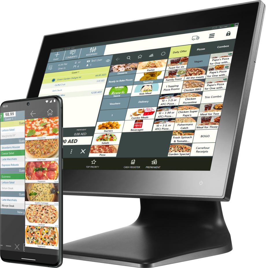 SmartOrder - waiter's mobile terminal for quick order taking