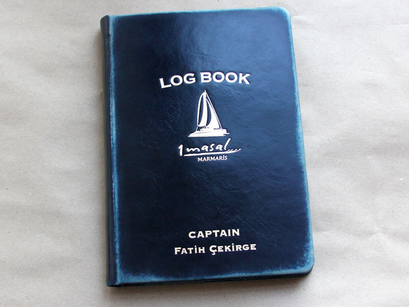 Именной LogBook для яхтинга IYT RYA ICC ISSA ASA ГИМС ВФПС