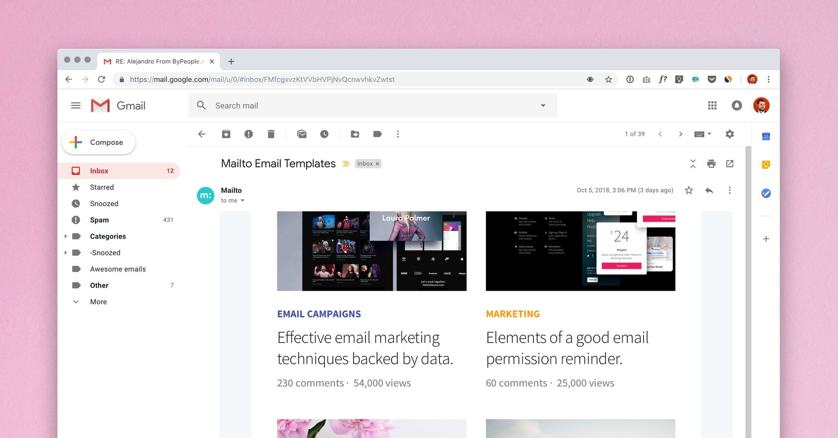 Mailto PRO - Premium Responsive HTML Email Templates
