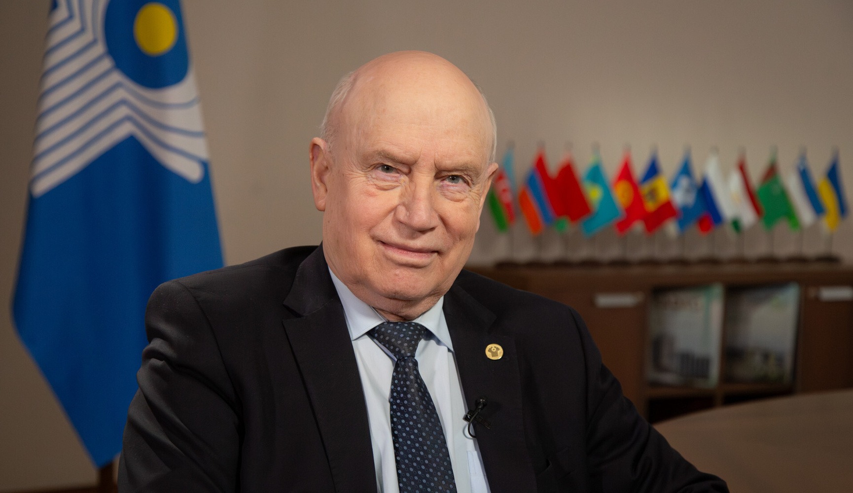 Sergey Lebedev, Secretary General of the Commonwealth of Independent ...