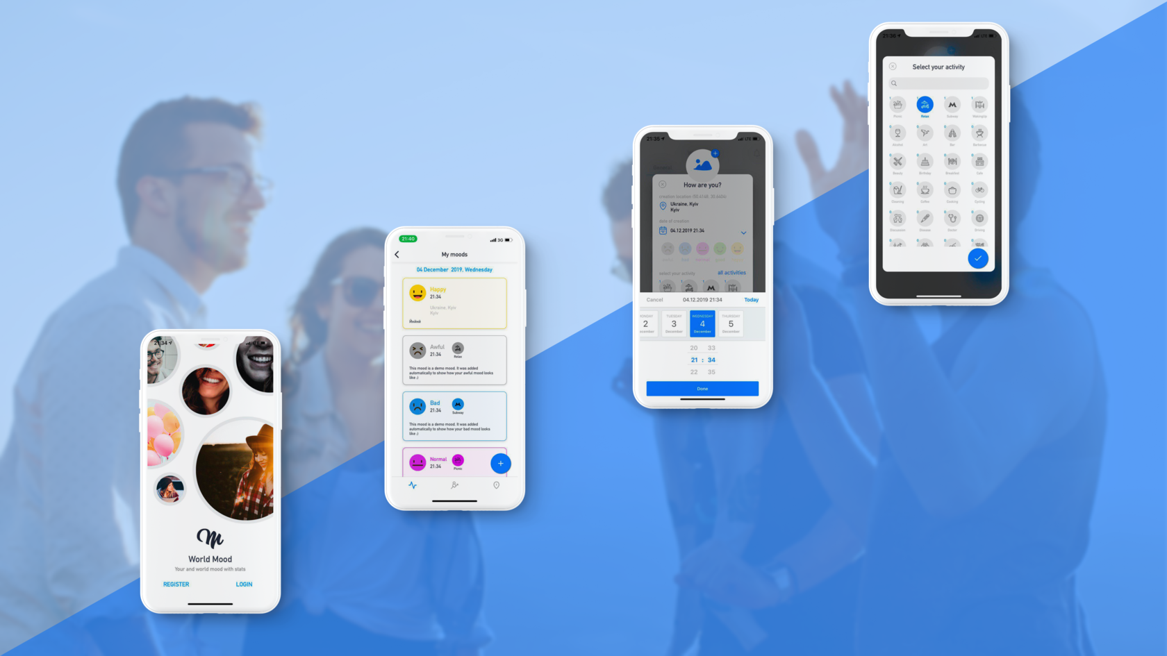 Mobile app World Mood