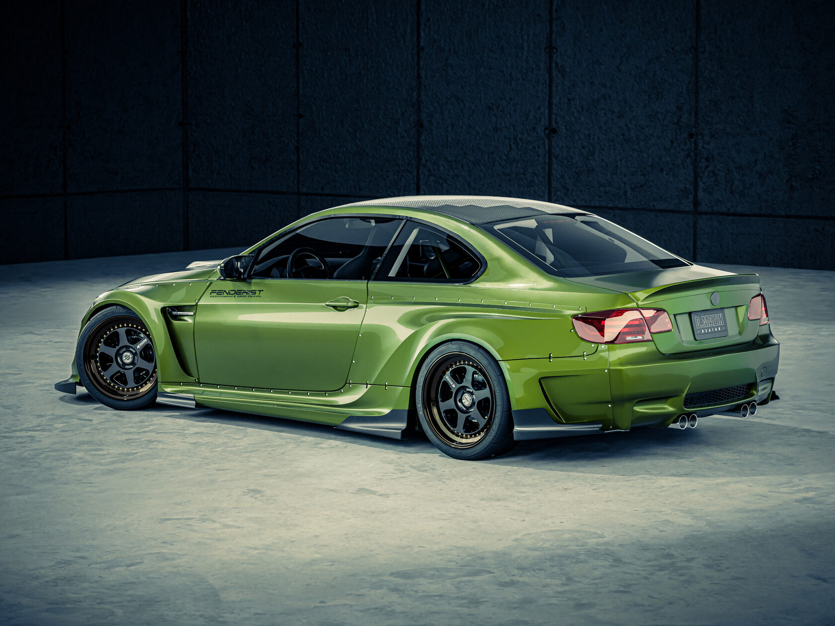 FENDERIST SPEC S fender flares set / WIDE BODY KIT BMW E92 2006-2013