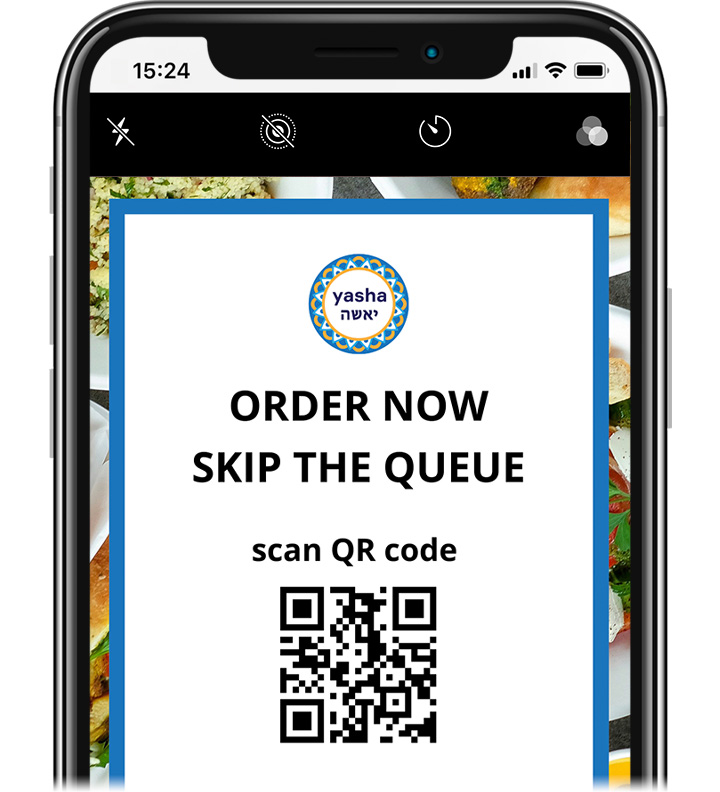 QR Code Ordering Kiosk for Restaurants, Cafes and Street Food