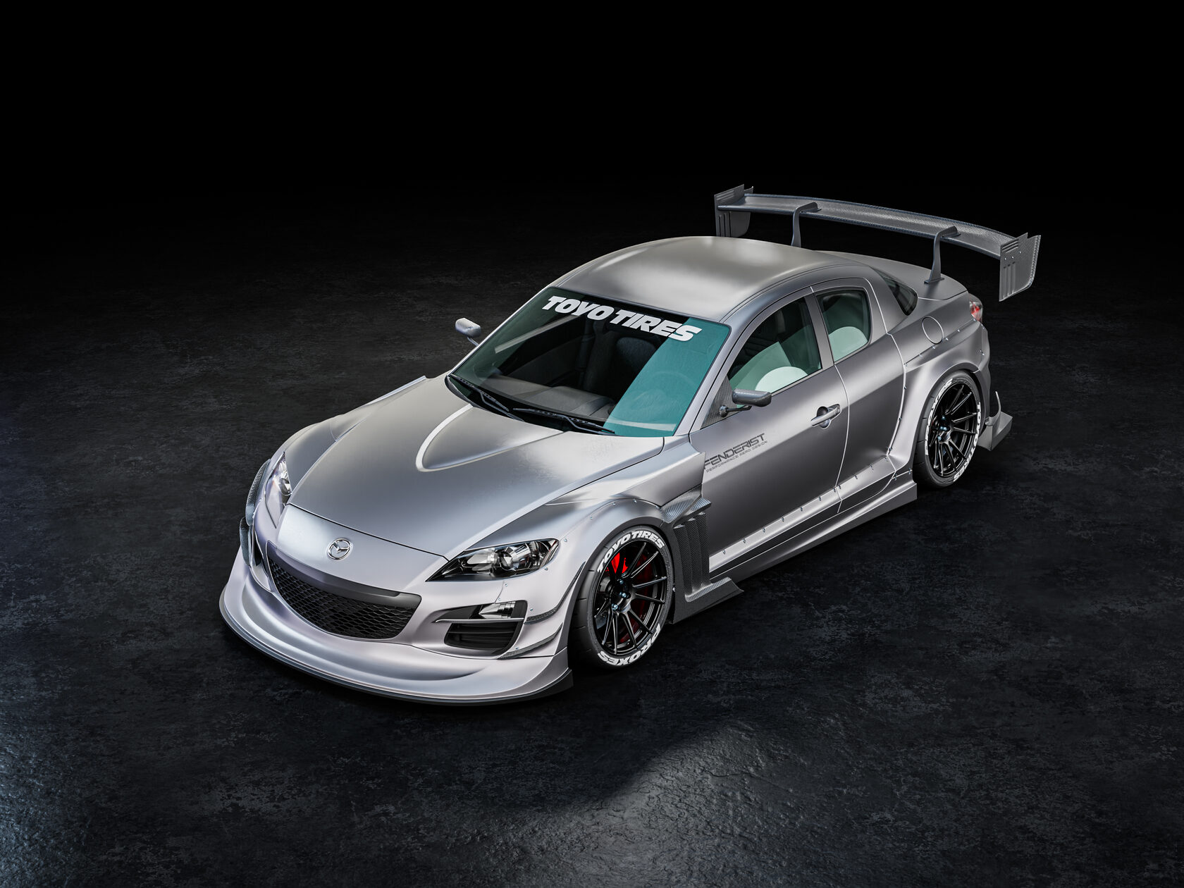 FENDERIST SPECS S Front fender elerons Mazda RX-8 2008-2012