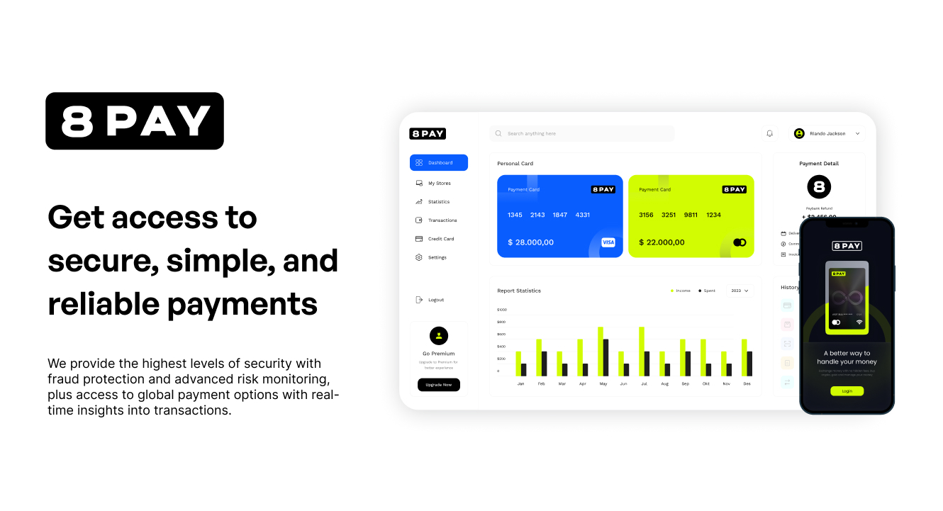 8PAY - Get access to secure, simple, and reliable payments
