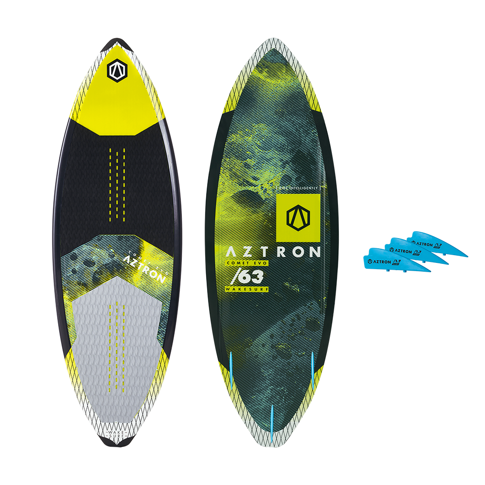 COMET EVO - Surf style Wakesurf Board