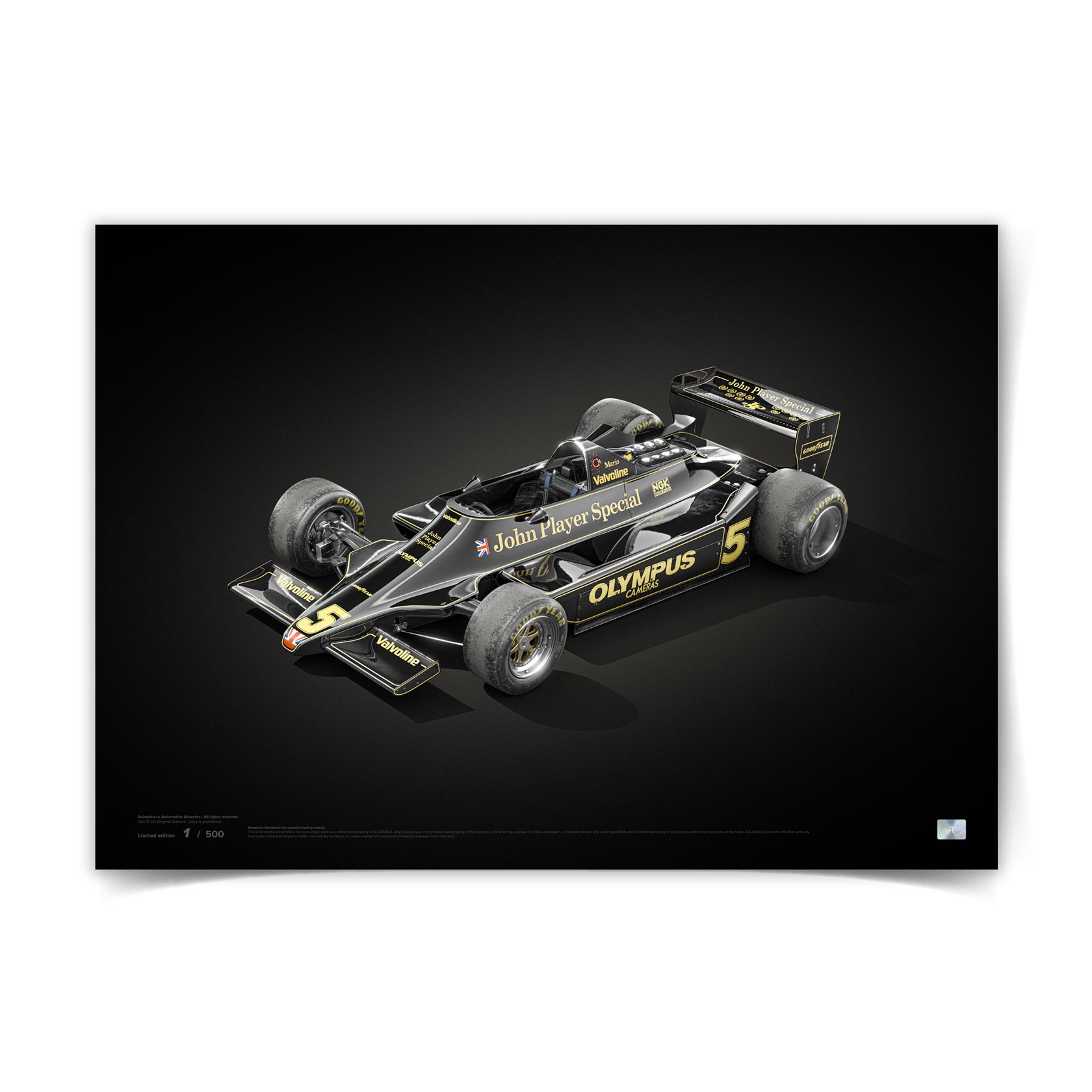 Купить постер Lotus 79 Mario Andretti H – Aclassica