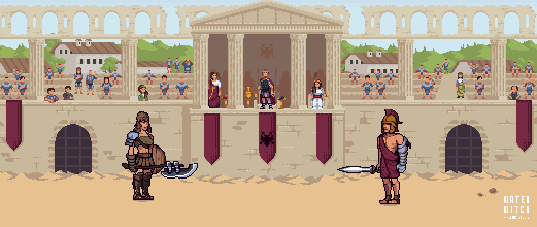 Backgrounds and Scenes - Water Witch RPG Studio