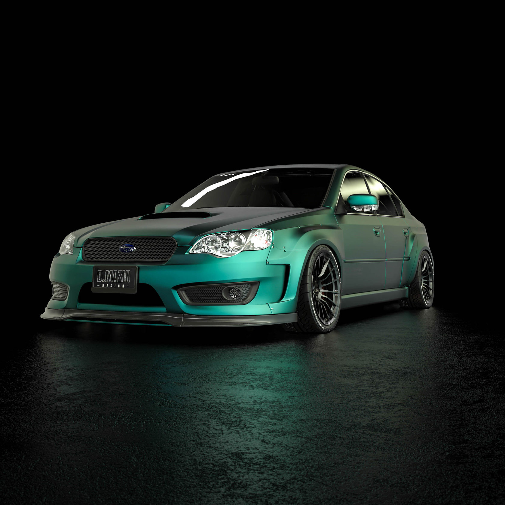 Rear Spoiler SUBARU Legacy B4 06-09