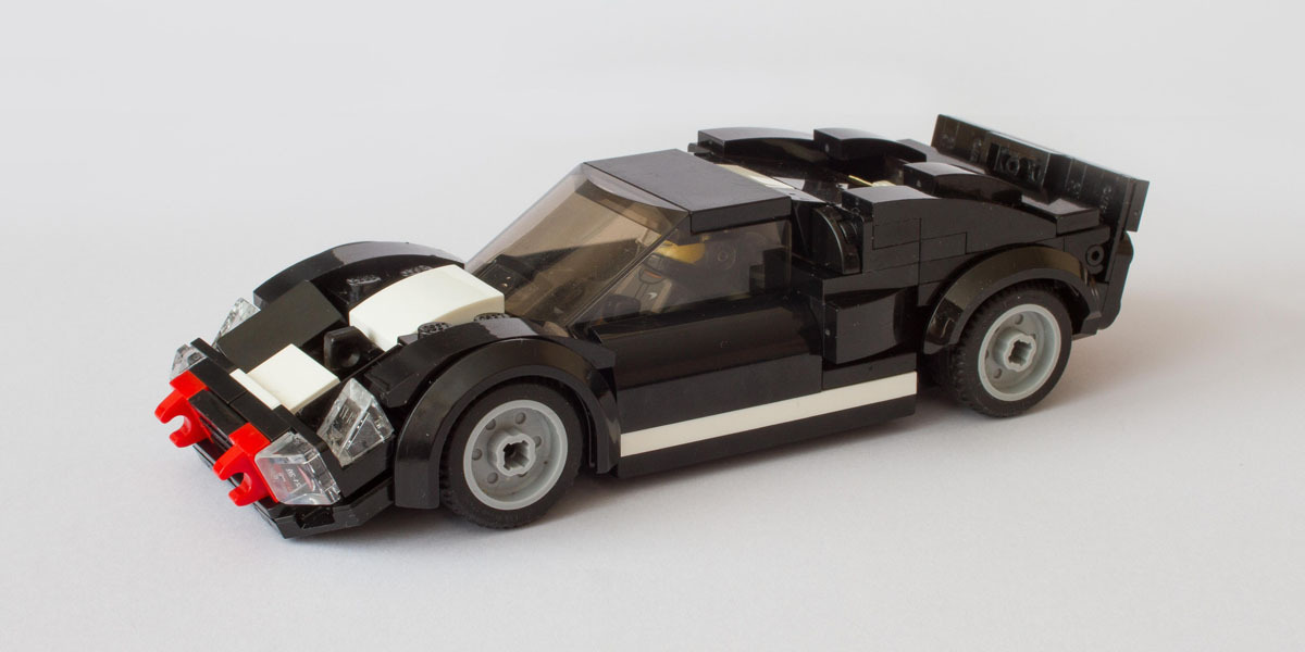 LEGO самоделка: Ford GT40