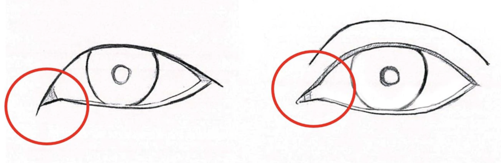 Eyelash extension for Asian type of eyes