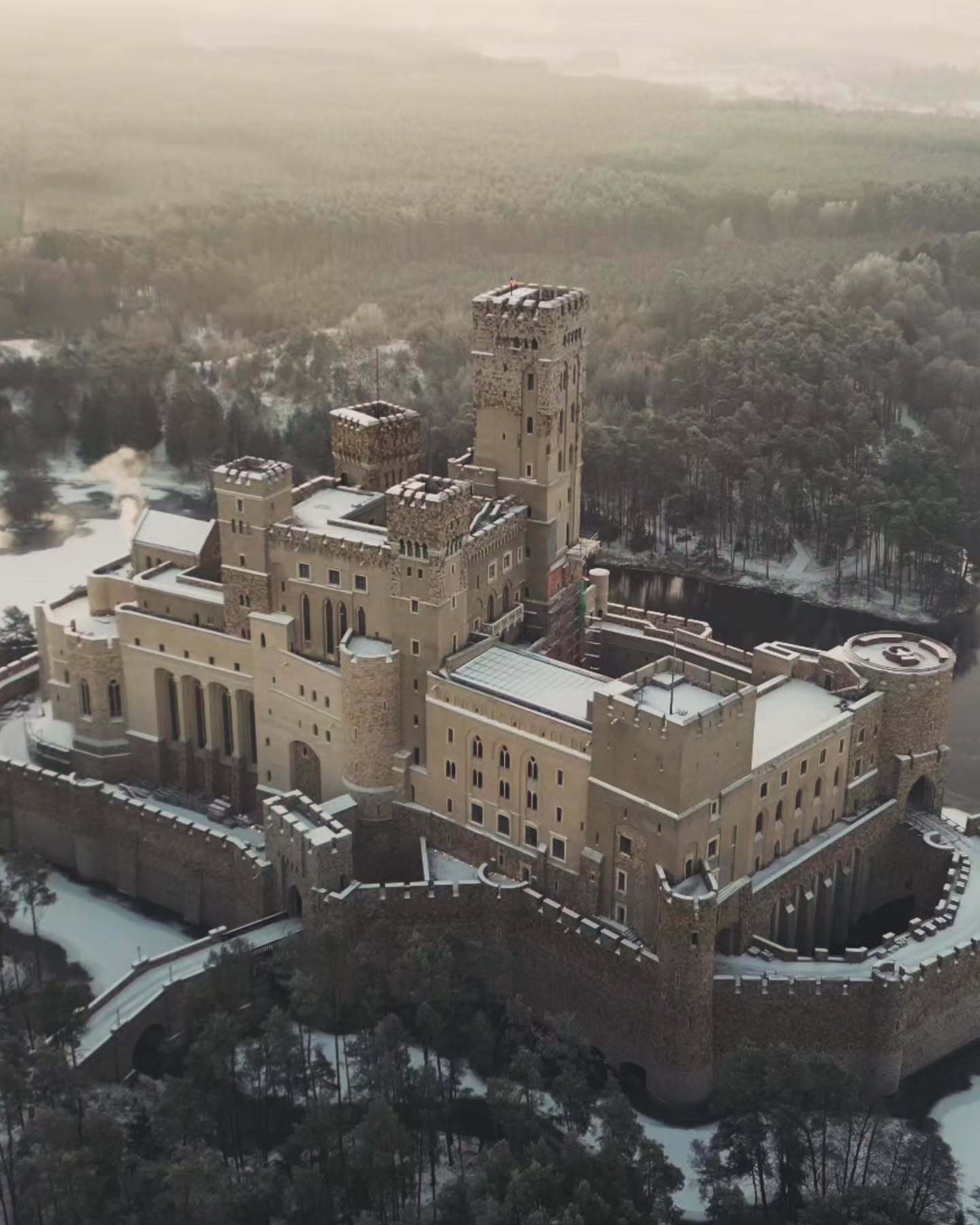 The Great Pretender: a 15-storey Stobnica Castle in western Poland that ...