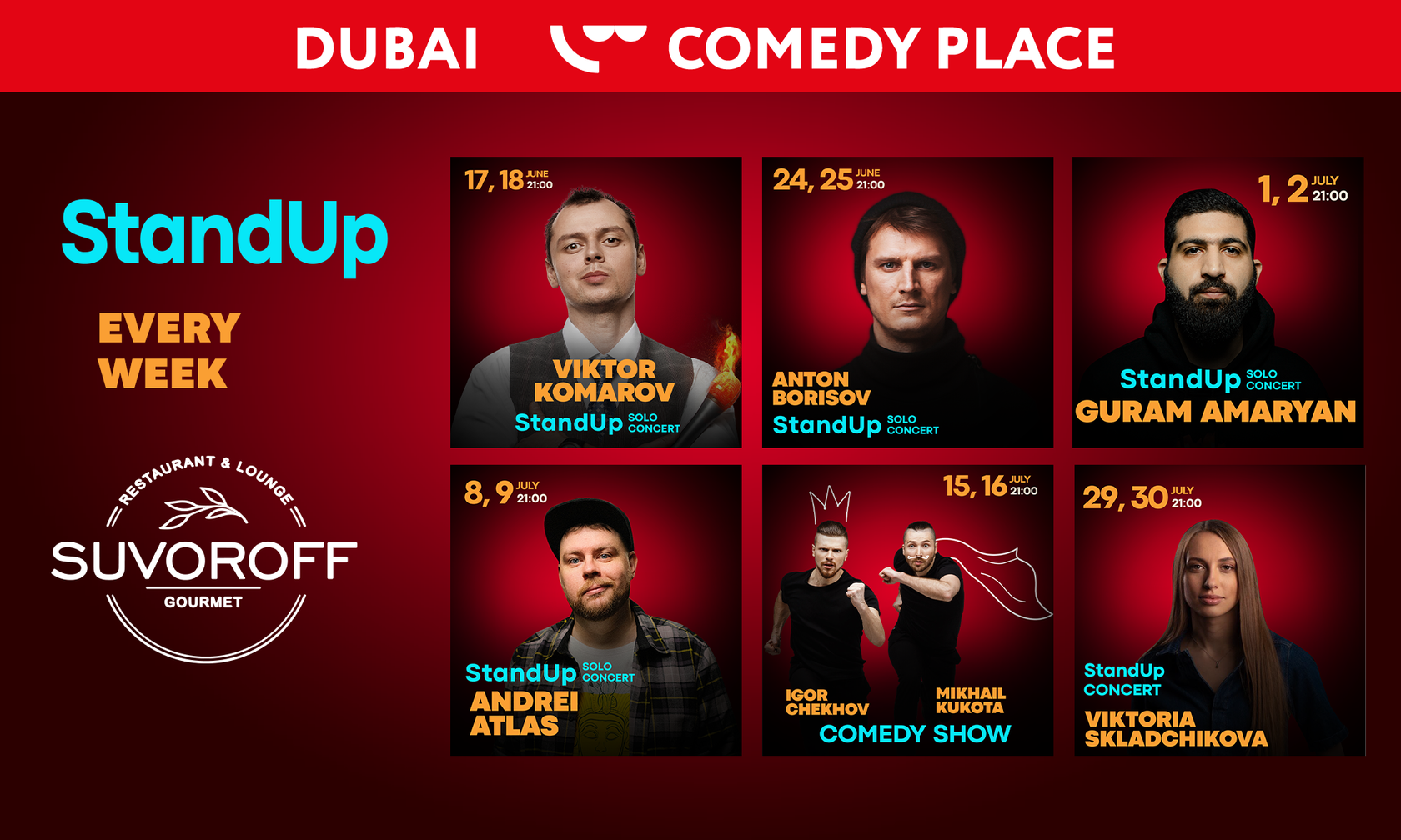 Comedy Place Dubai
