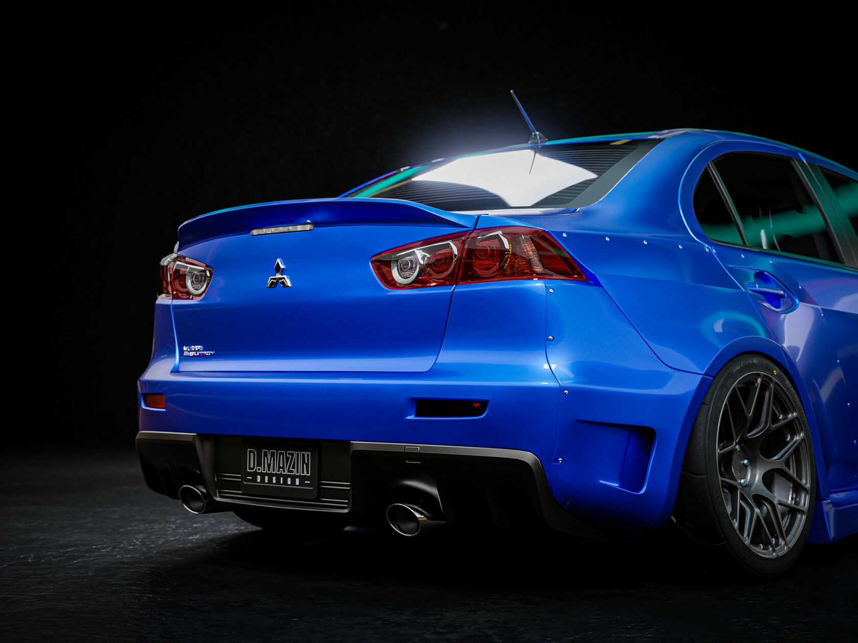 FENDERIST SPEC S Full Set / WIDE BODY KIT MITSUBISHI LANCER EVO X 2008-2015