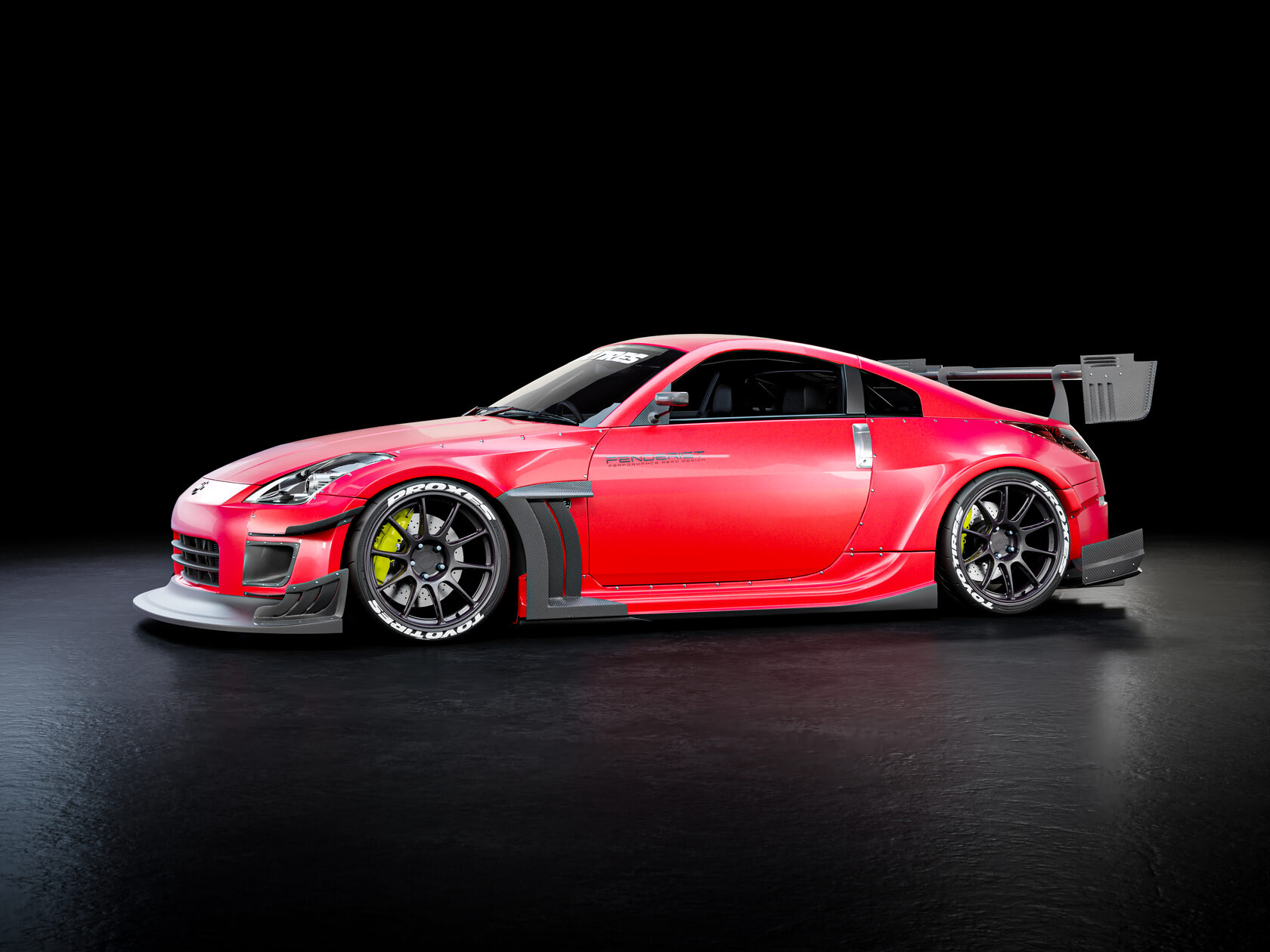 FENDERIST SPEC R Full Set / WIDE BODY KIT NISSAN 350Z / FAIRLADY Z 07-08