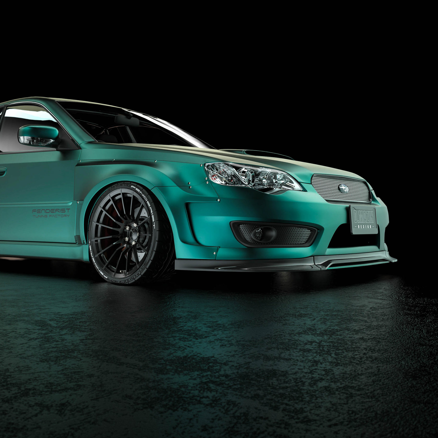FENDERIST SPEC S Fender Flares / WIDE BODY KIT SUBARU Legacy B4 06-09