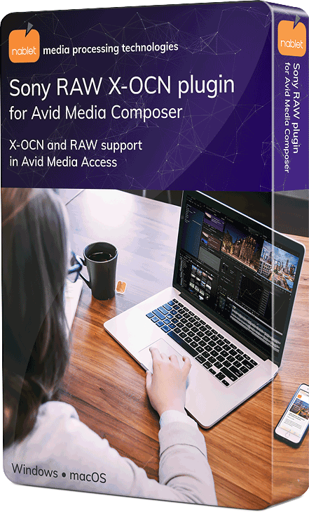 Sony RAW X-OCN AMA Plugin | nablet GmbH