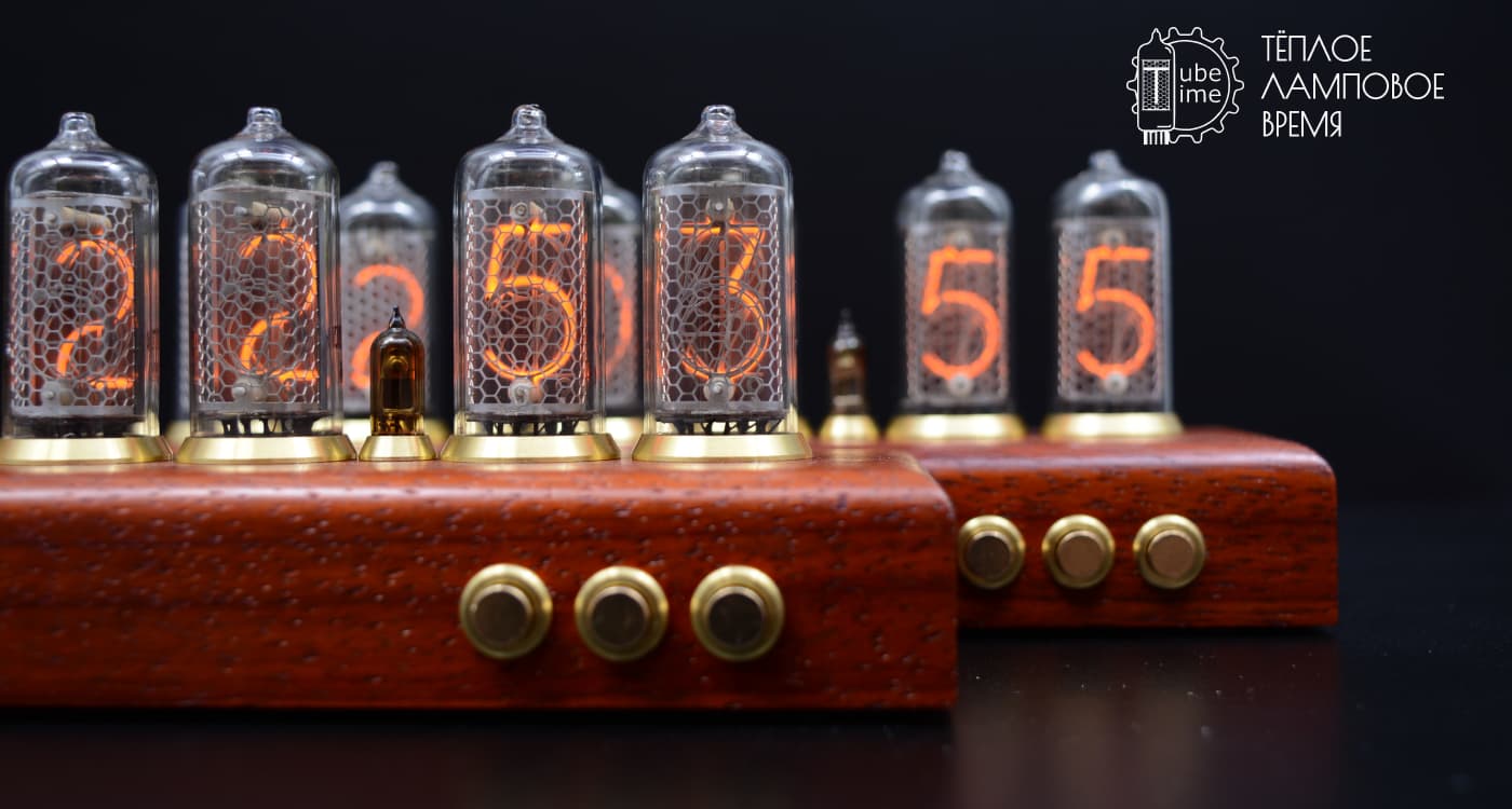 Ламповые часы «Термоясень» на газоразрядных индикаторах ИН-8-2