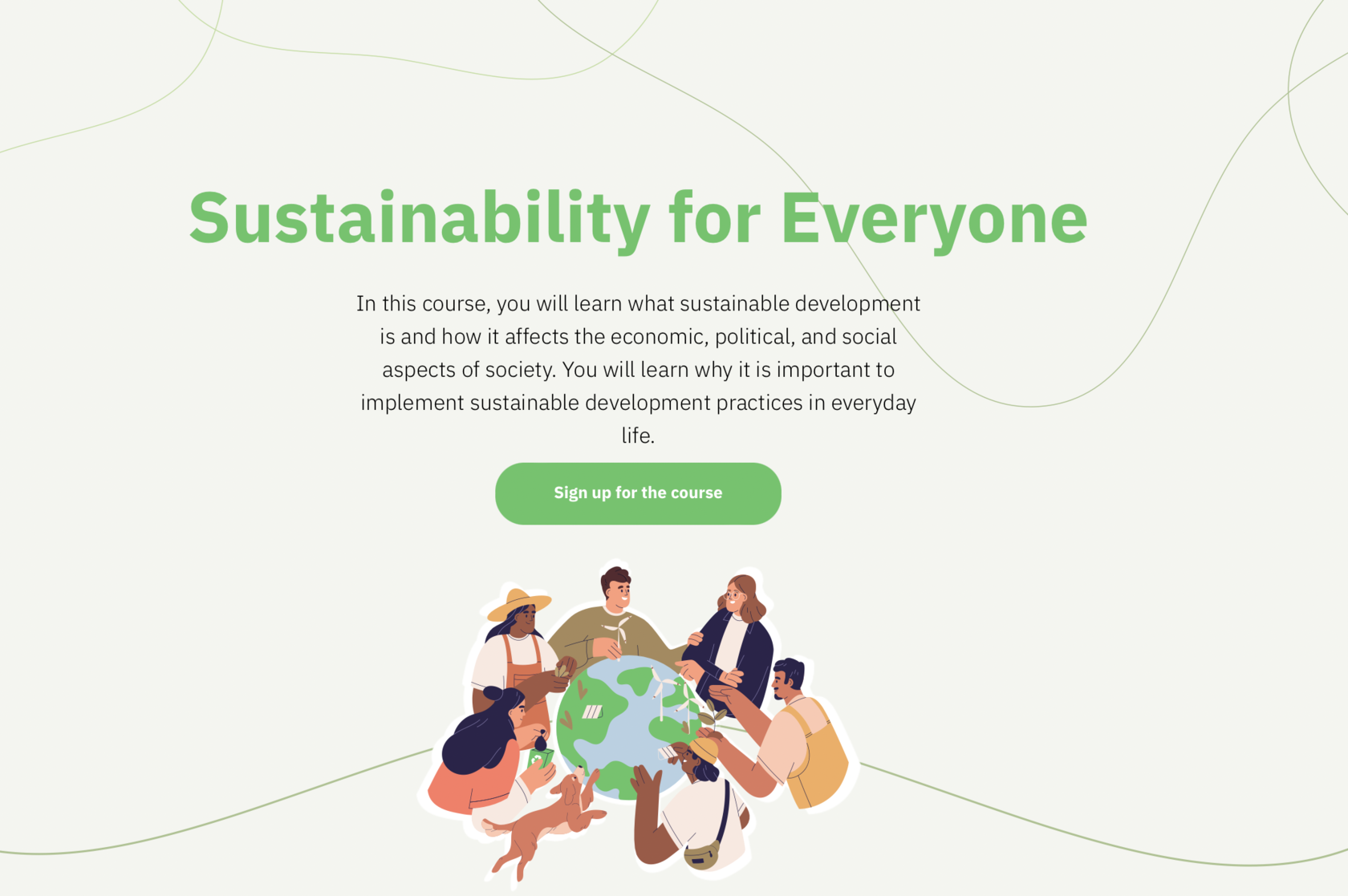 Sustainability for Everyone