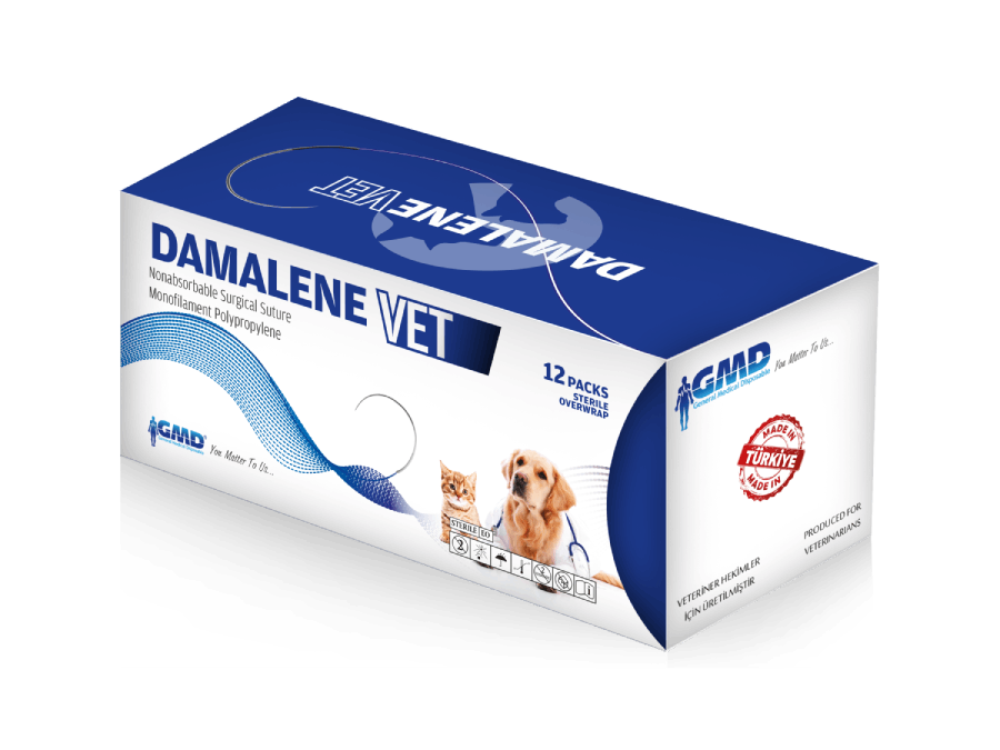 Купить шовный материал для ветеринарии ПГА, ПДО, нейлон, полипропилен