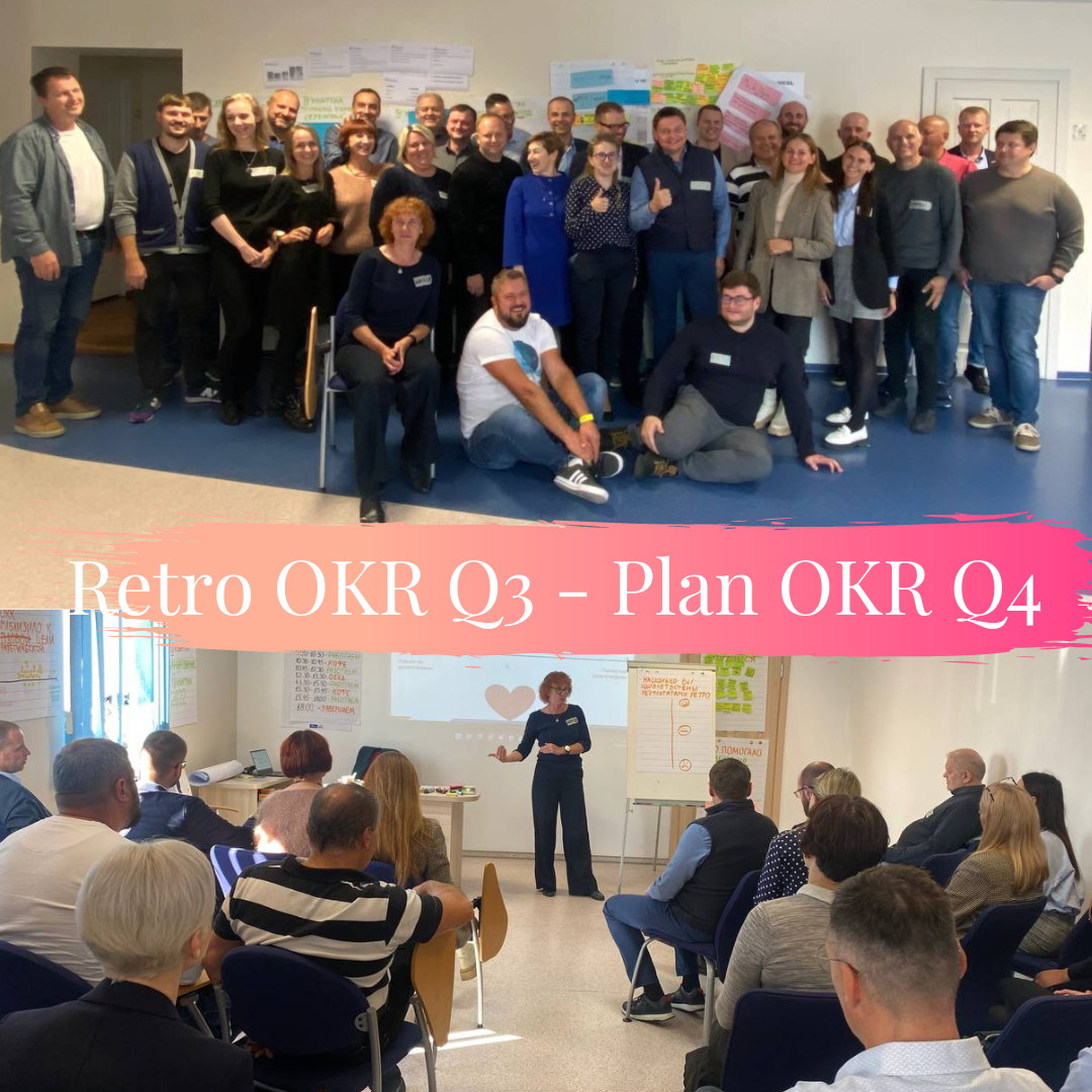 OKR retrospective and planning workshop