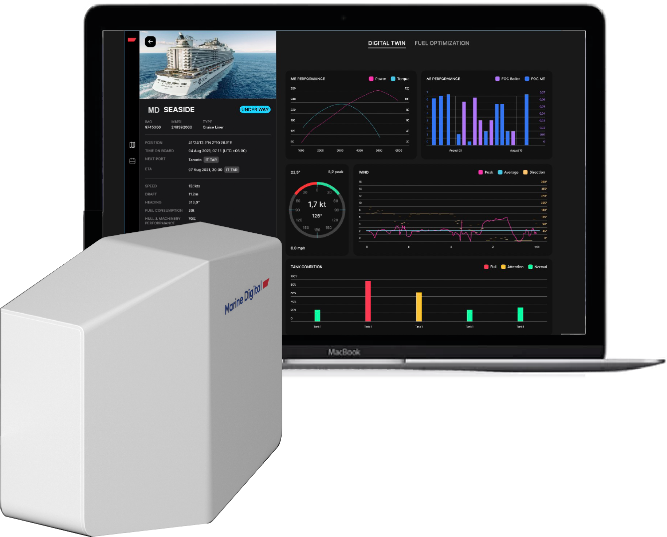 Digitalization in the maritime / shipping industry