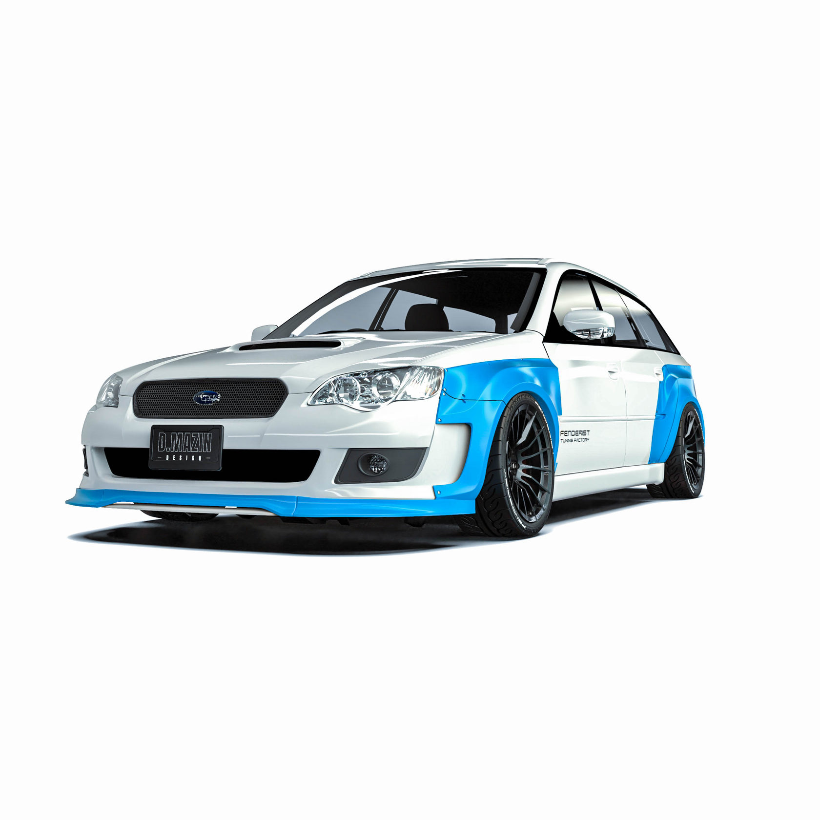 FENDERIST SPEC S Fender Flares / WIDE BODY KIT SUBARU Legacy Wagon 06-09