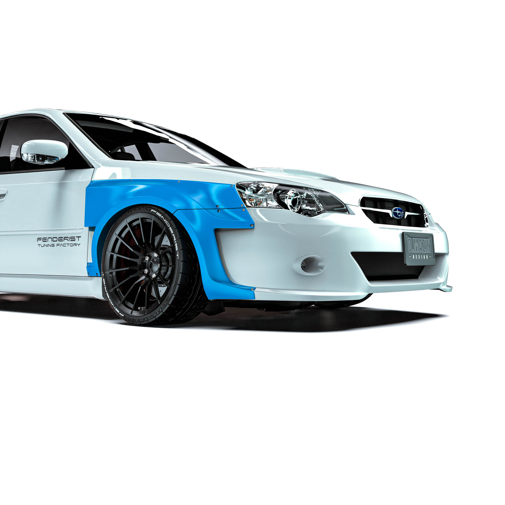 FENDERIST SPEC S Fender Flares / WIDE BODY KIT SUBARU Legacy B4 Spec B ...