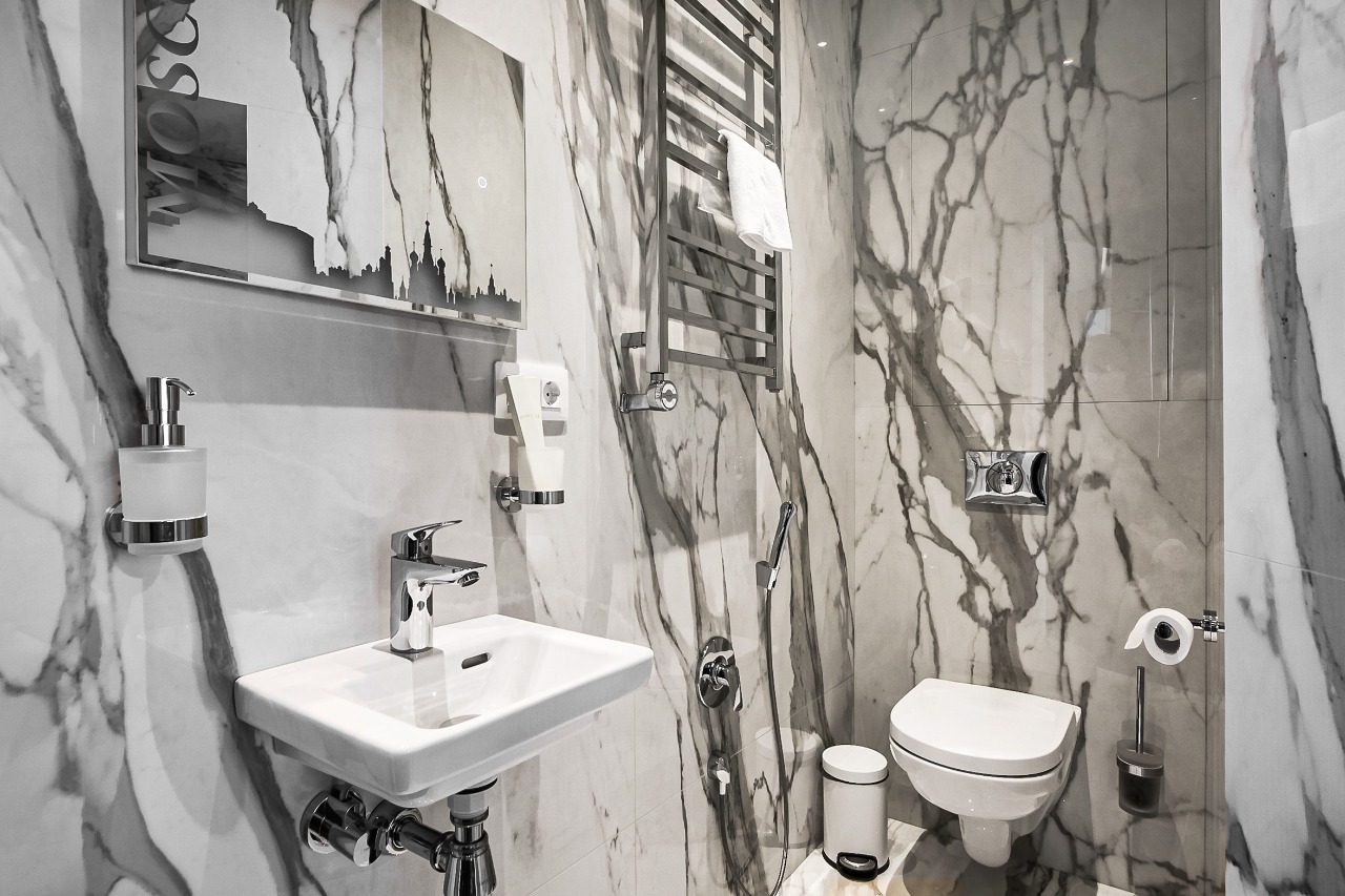 Аренда апартаментов Sky Fancy Studio в Москва Сити на сутки или ночь [55 м², 77 этаж, вид на ...