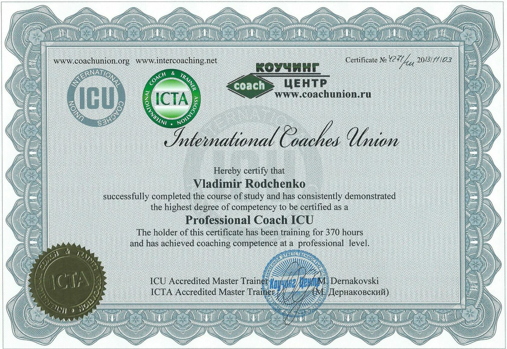 Профессия: командный и групповой коуч | Авторская программа Владимира Родченко