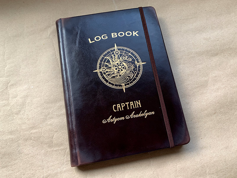 Именной LogBook для яхтинга IYT RYA ICC ISSA ASA ГИМС ВФПС