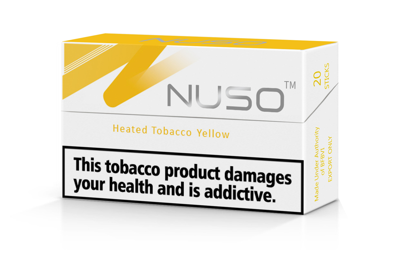 Nuso Heated Tobacco Yellow
