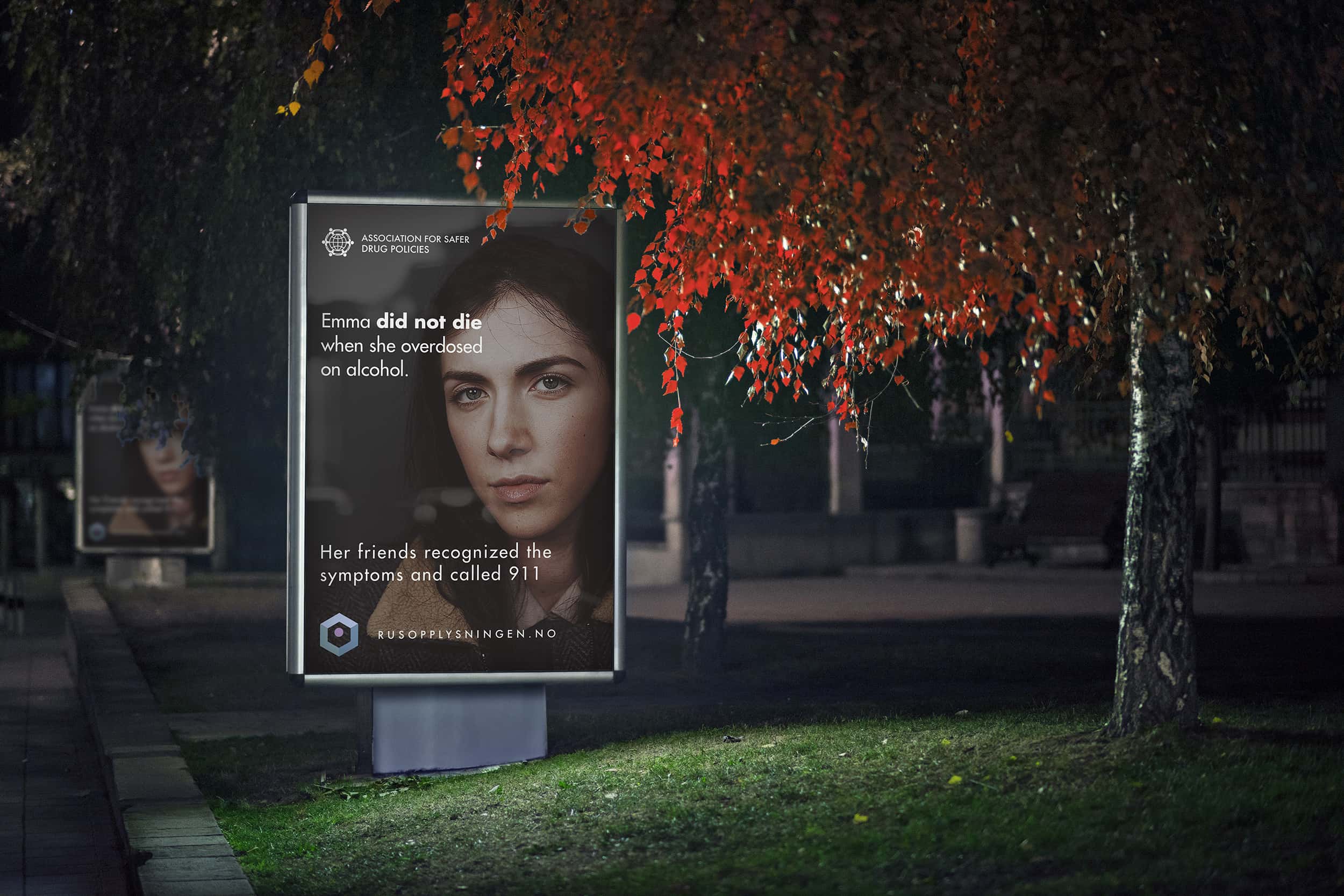 Harm reduction campaign in Oslo