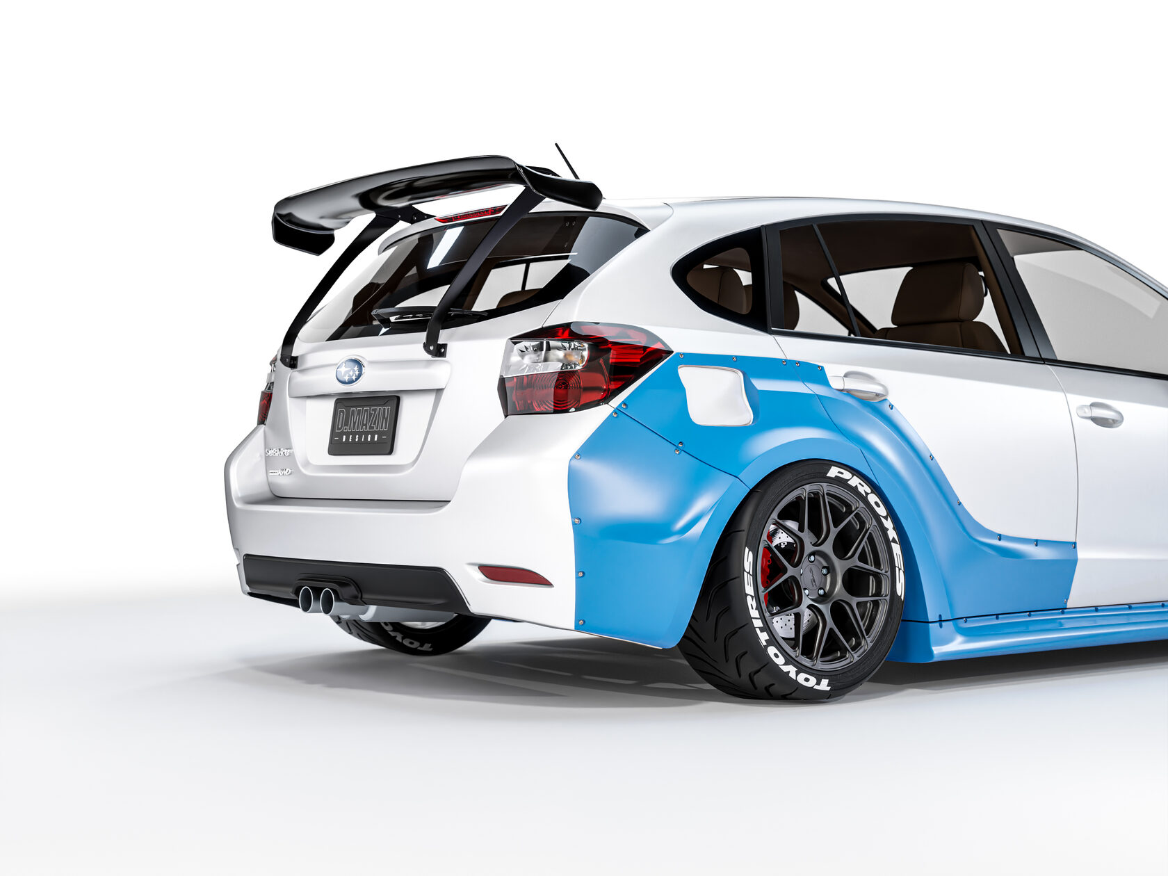 FENDERIST SPEC S Full kit / WIDE BODY KIT Subaru Impreza 11-14