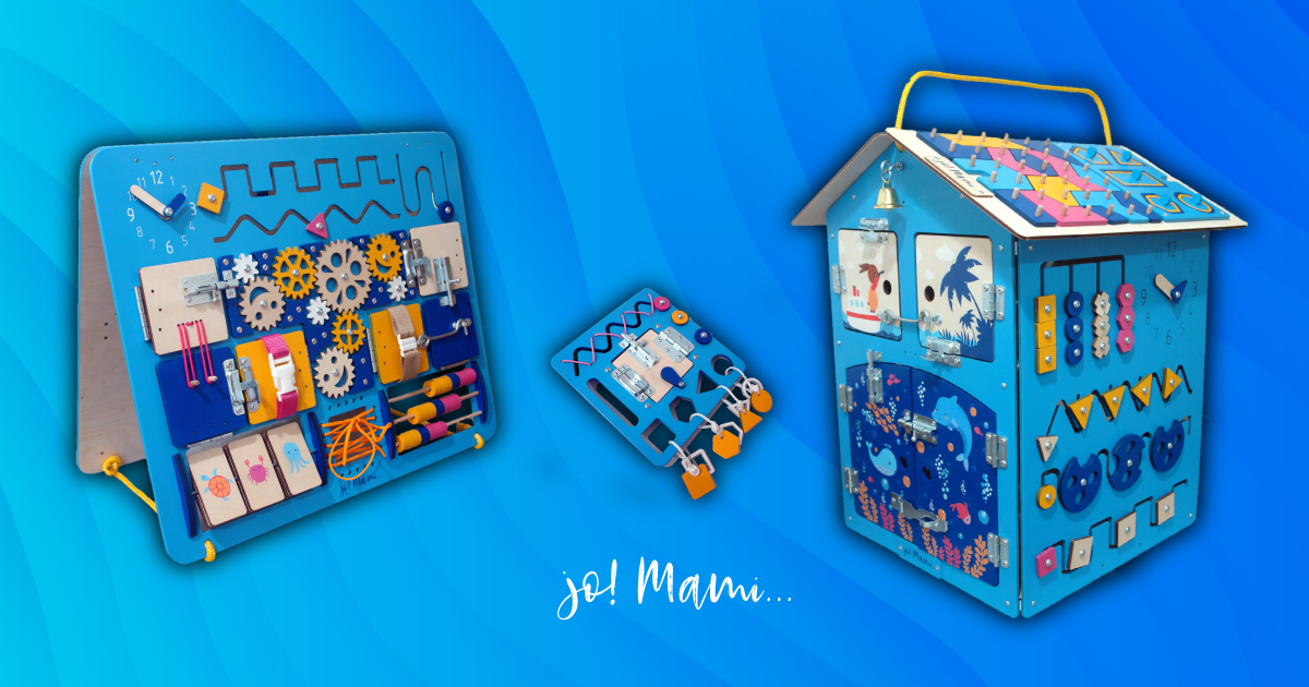JOMAMI.cz | Dětské vzdělávací pomůcky a activity boardy