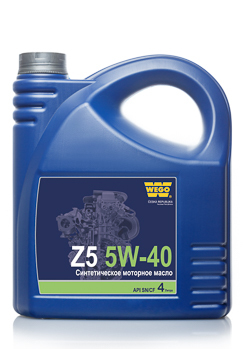 Моторное масло WEGO Z5 5W-40 Синтетика - WEGO 2 PVL