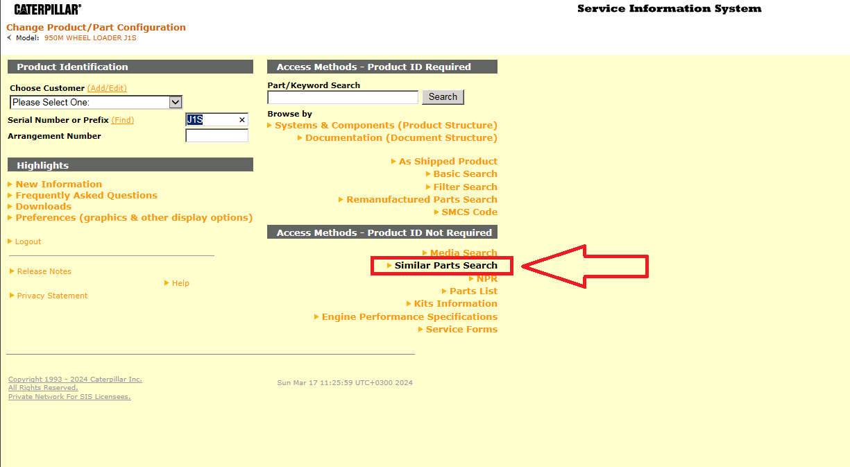 Instructions, manual for SIS CAT - Service Information System. Step-by ...
