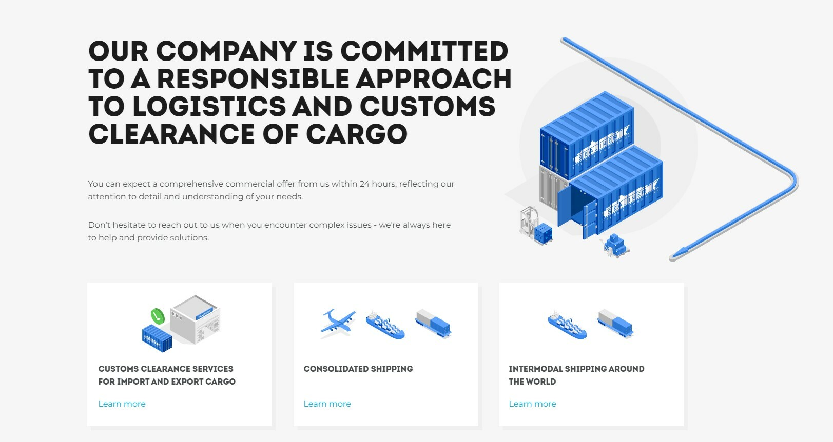 Logistics and customs clearance
