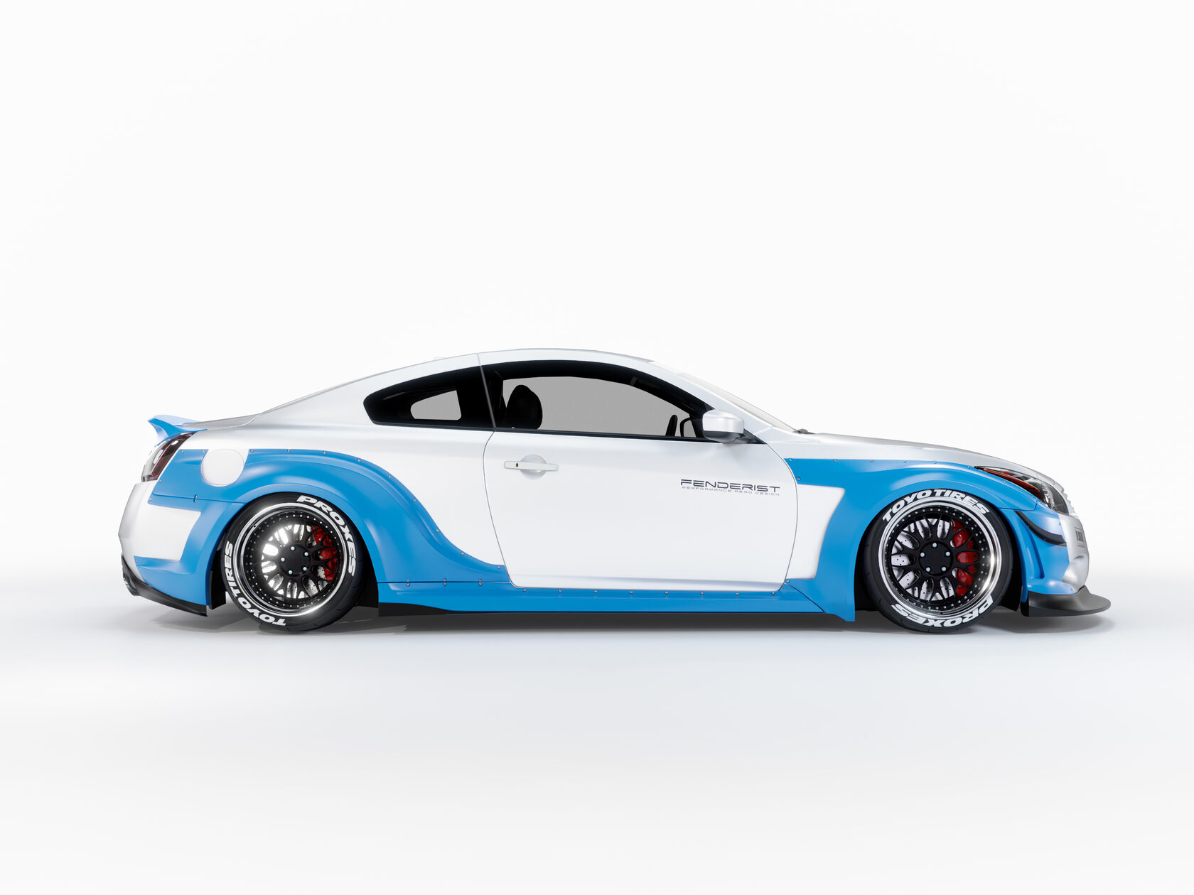 FENDERIST SPEC S Full Set / WIDE BODY KIT INFINITI G37 COUPE / NISSAN ...