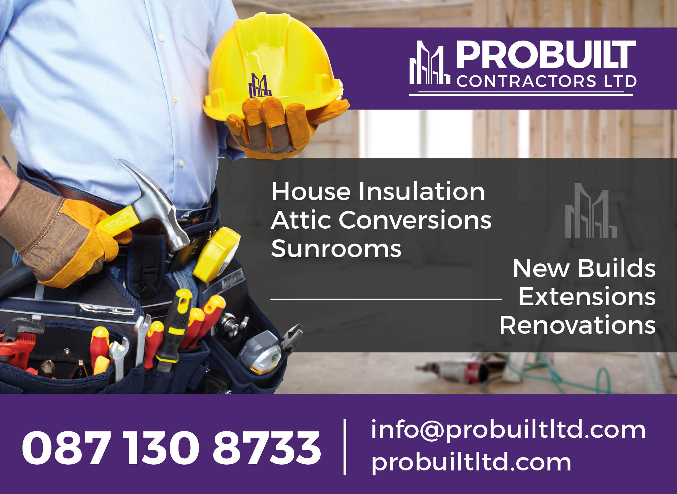 Probuilt Ltd construction services
