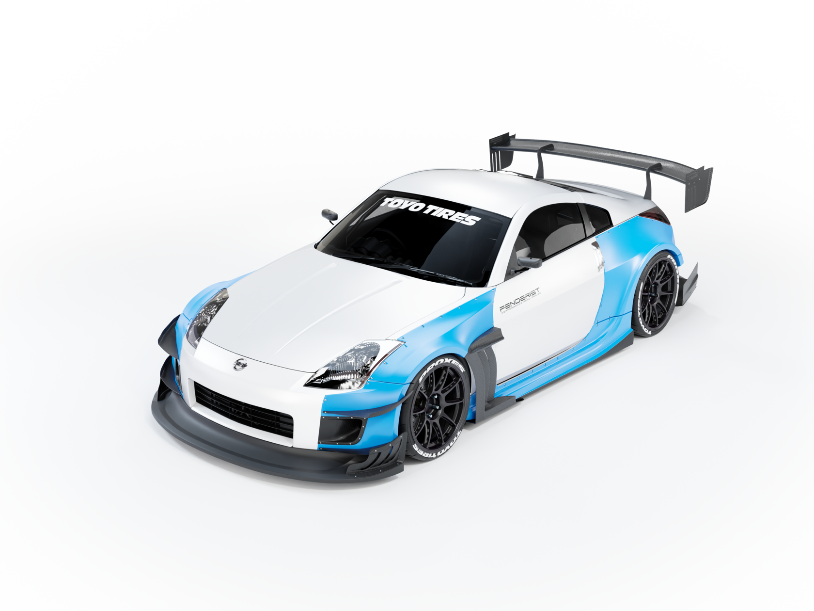 FENDERIST SPEC R Full Set / WIDE BODY KIT NISSAN 350Z / FAIRLADY Z 02-06