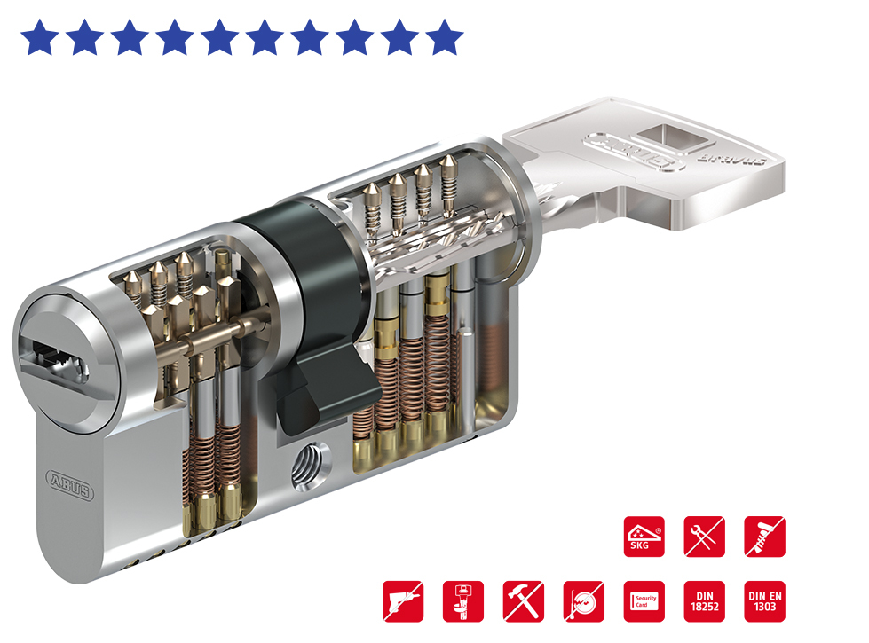 Дверні циліндри ABUS в корпусі Compact