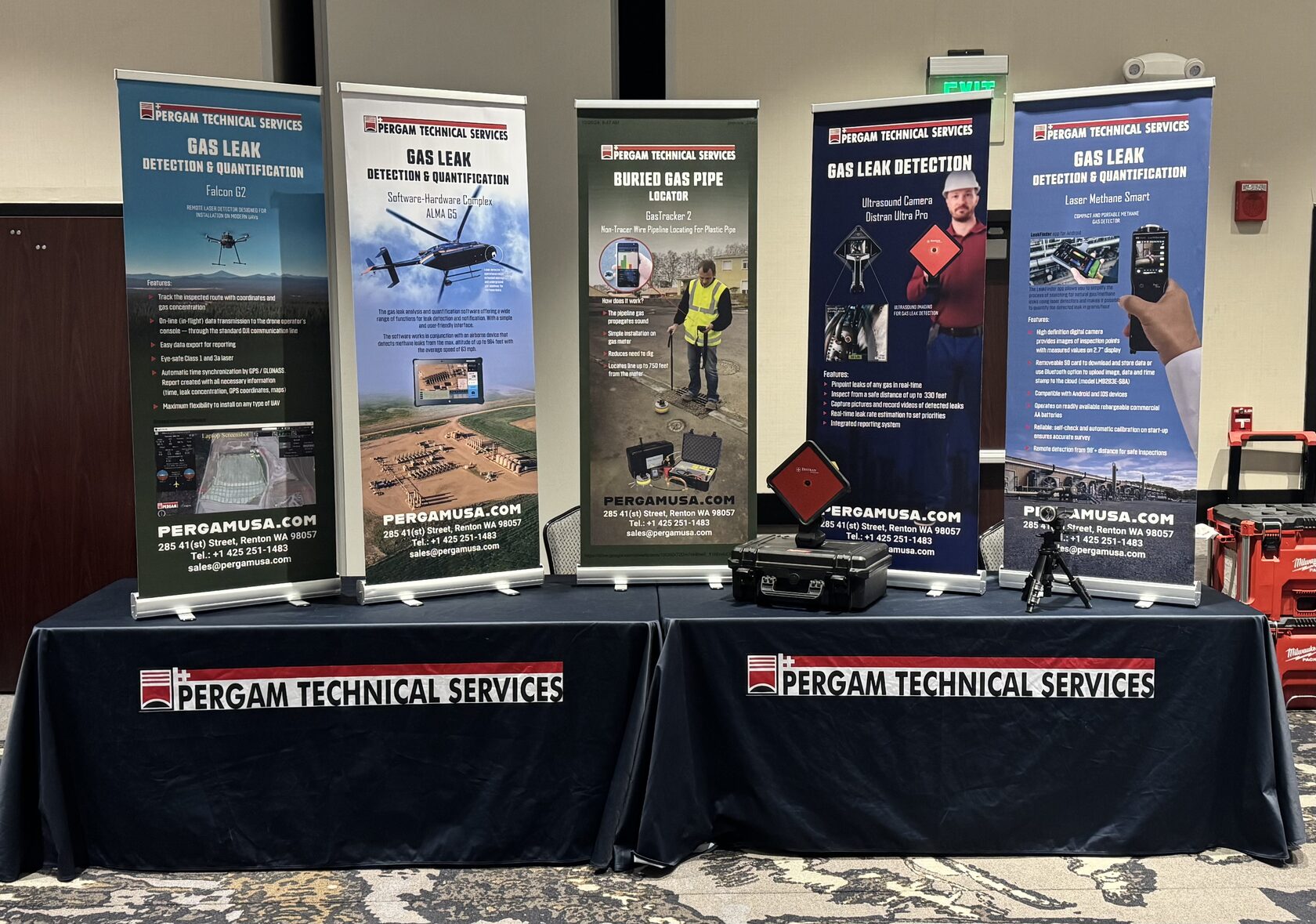 Nebraska Pipeline Safety Seminar | Pergam US booth at the Nebraska show