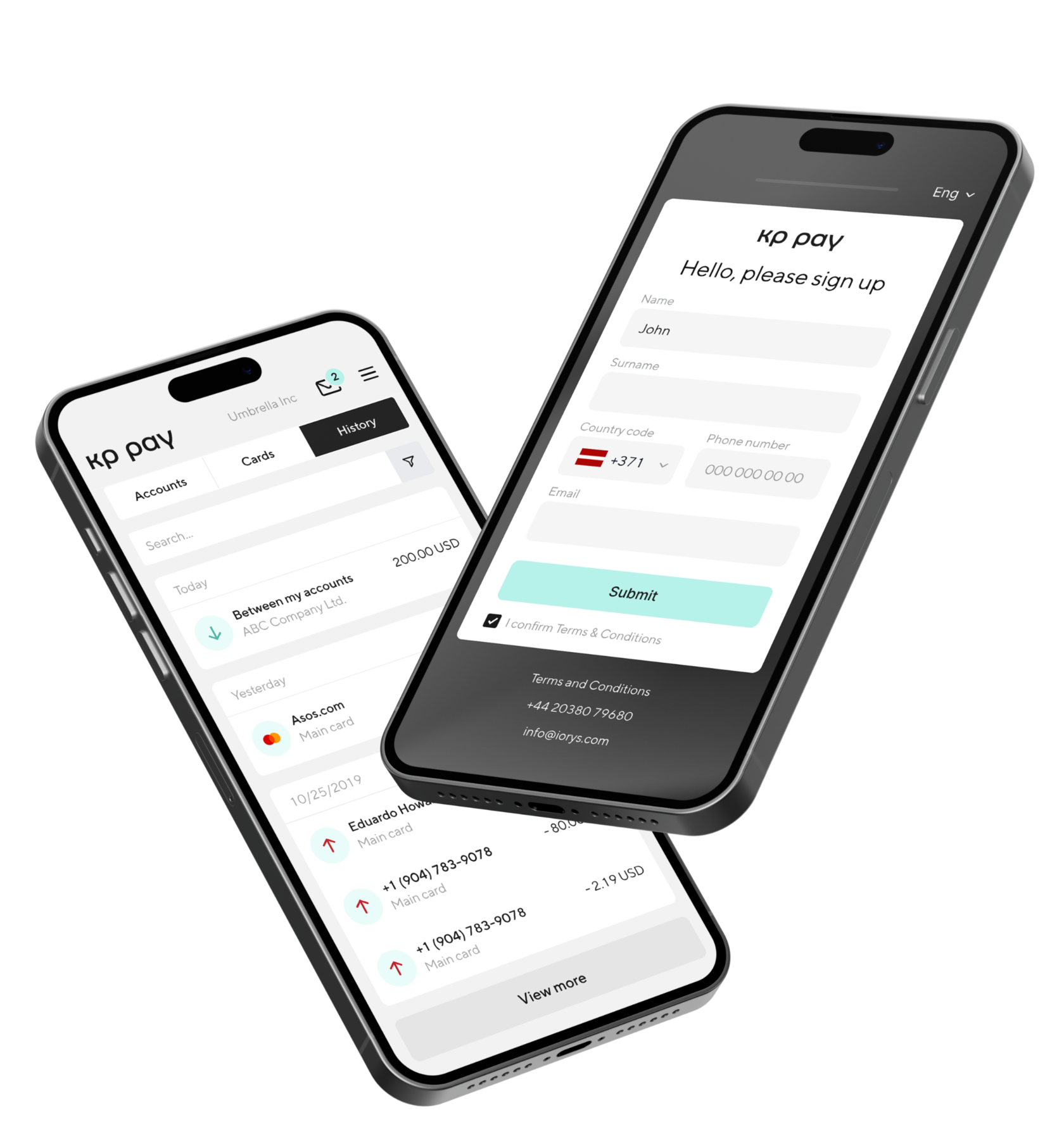 KP Pay – corporate digital banking platform